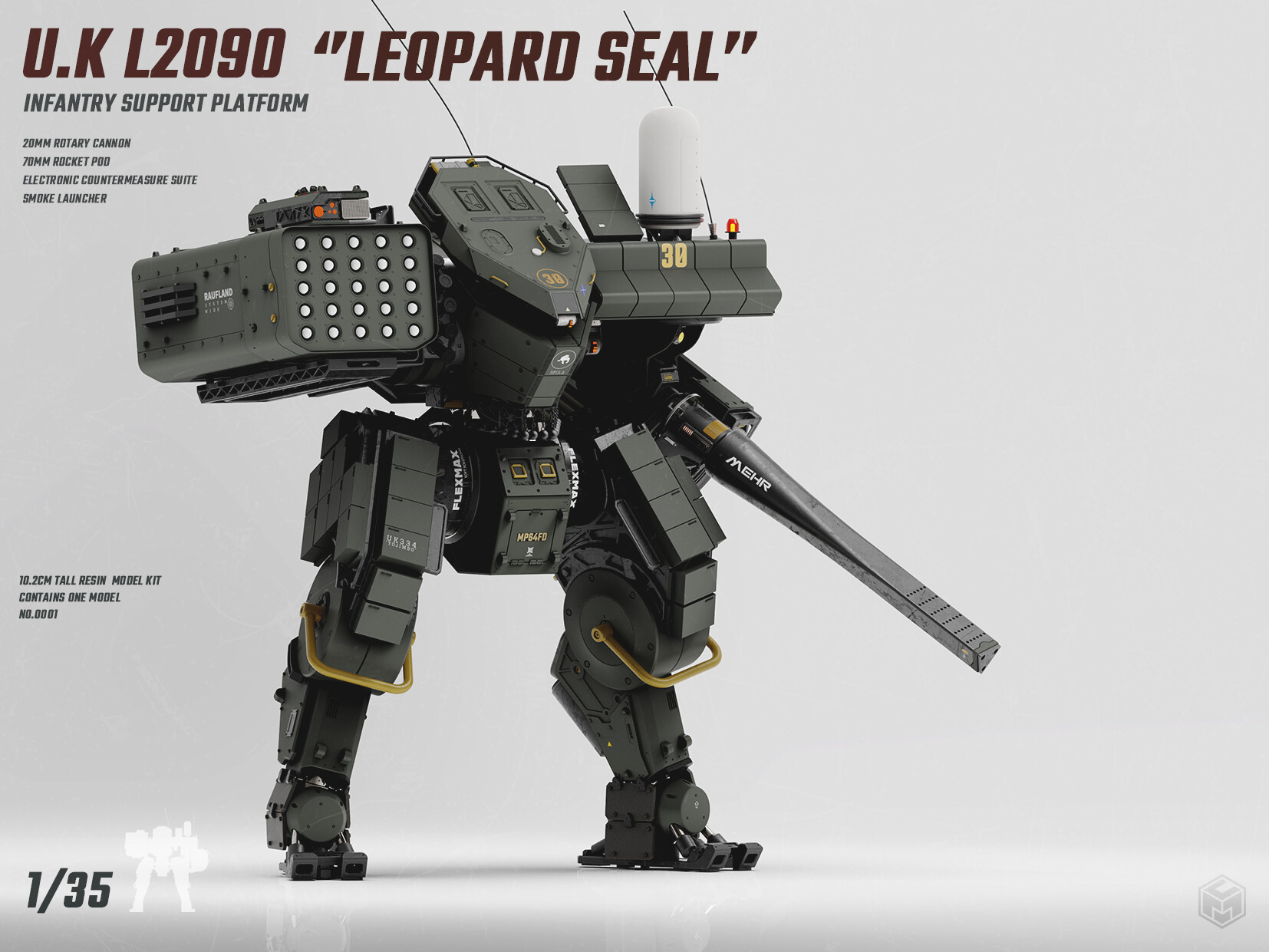 Machine Cult - Leopard Seal - Infantry Support Platform