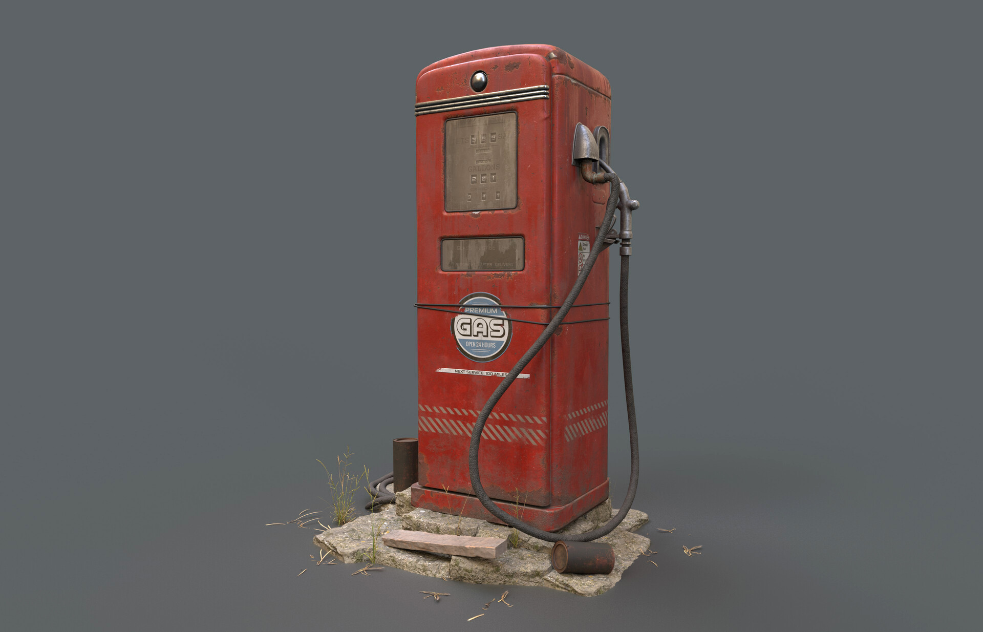 ArtStation - Gas Pump