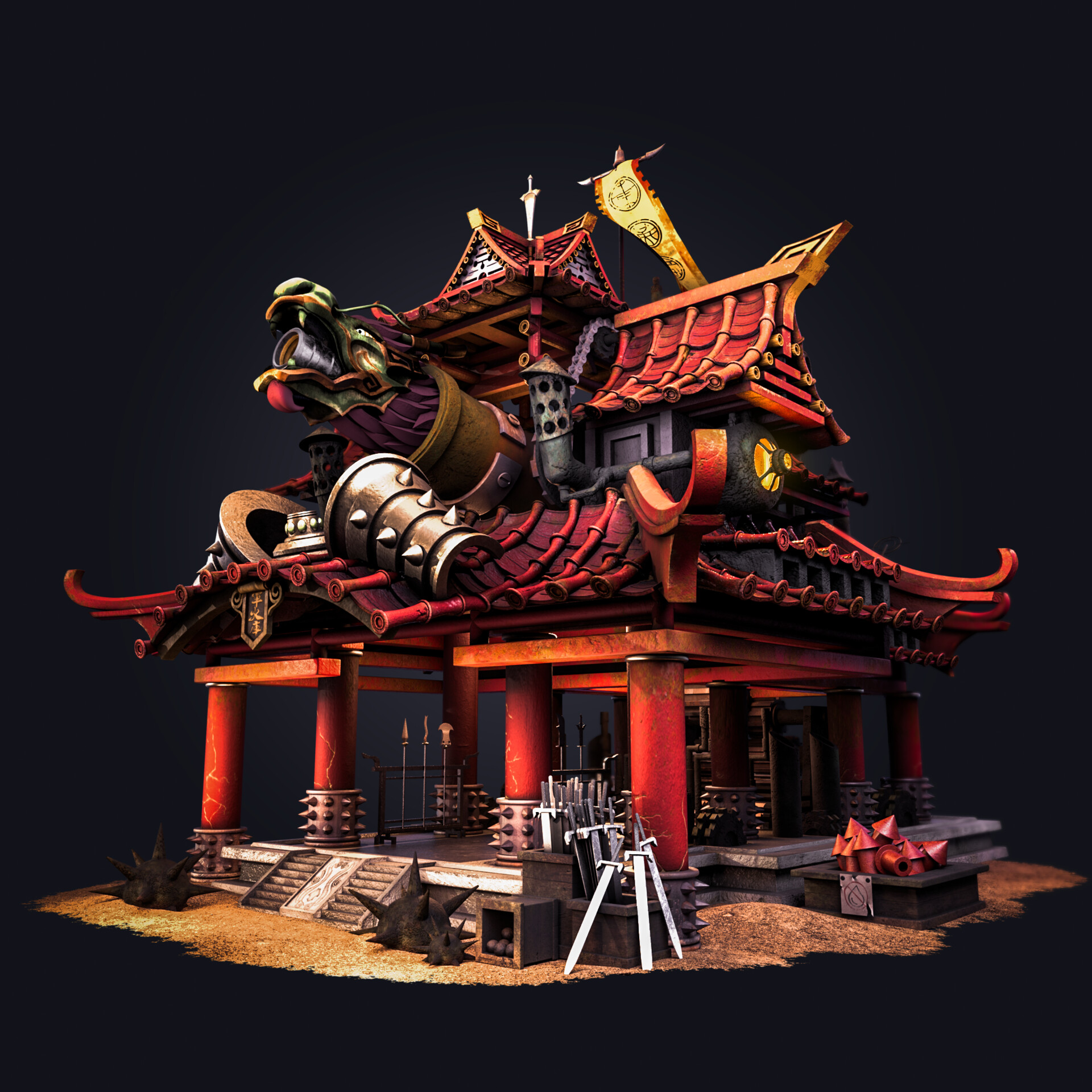 ArtStation - Dragon Arsenal