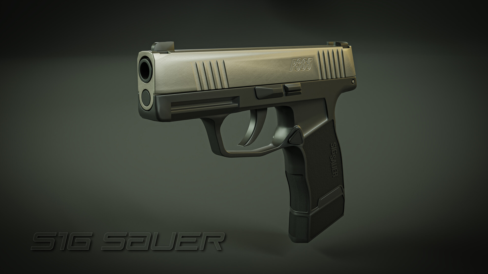 ArtStation - Sig Saur Blender Hard Surface Model