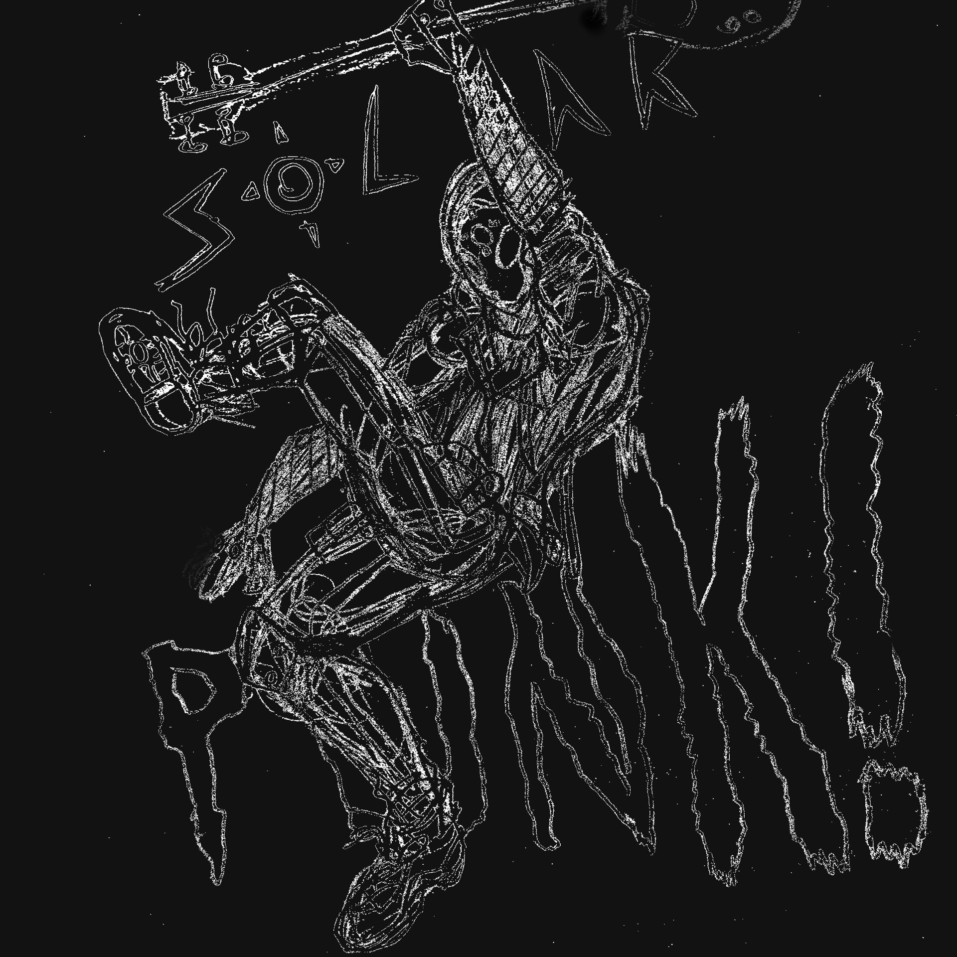 ArtStation - Solar-Punk: Superhero Redesign Concept Sketch