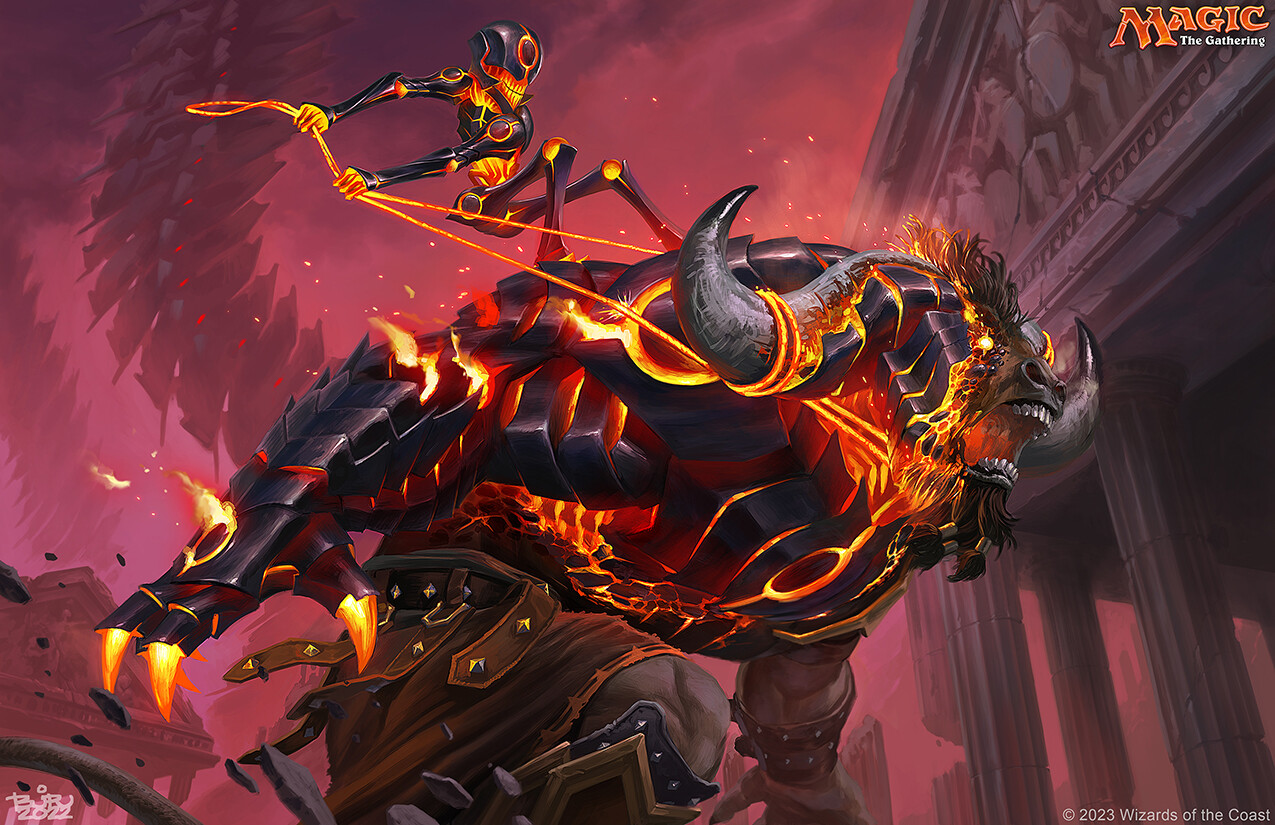 Furnace Reins by Brian Valeza : r/EpicMounts