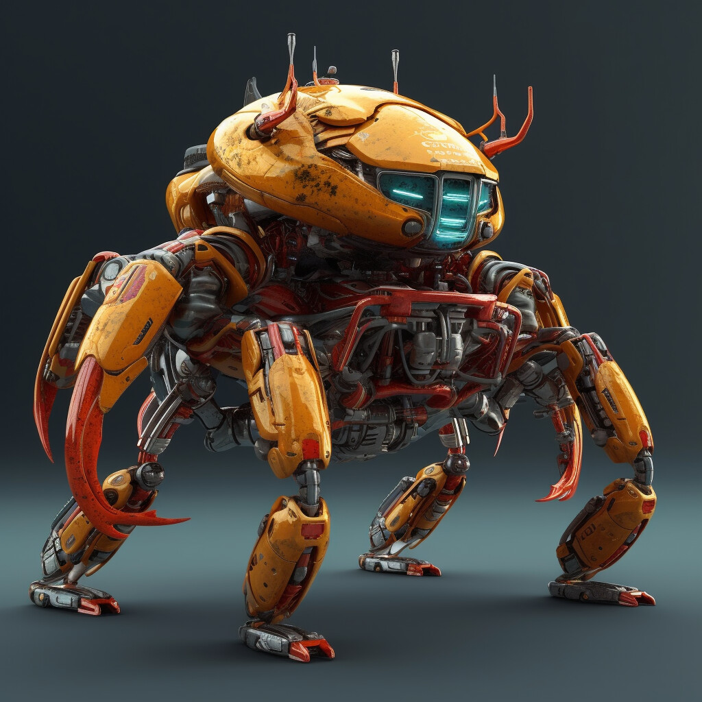 ArtStation - AI-Mechanical crab