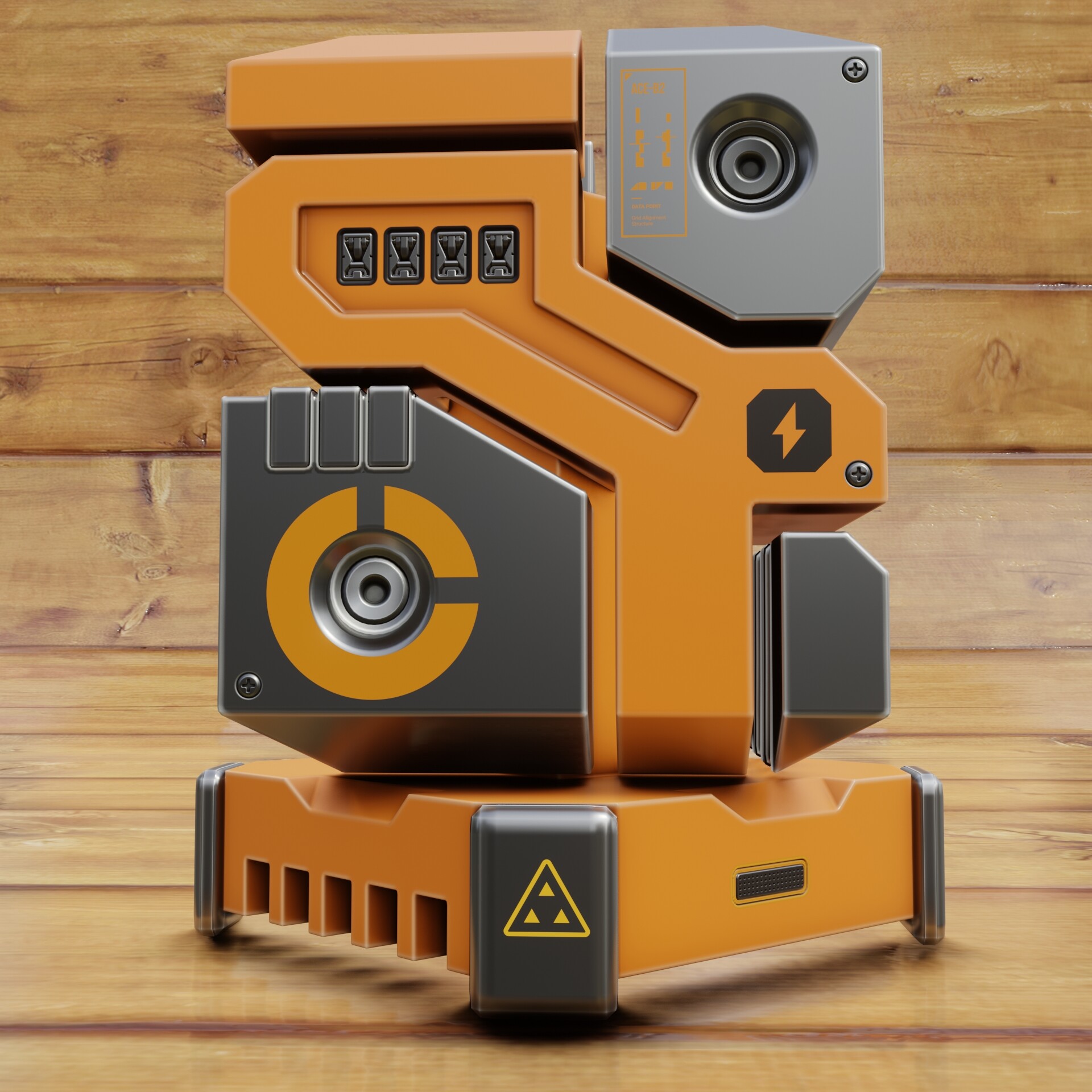 Phong Ly - Hard Surface Modeling - Blender