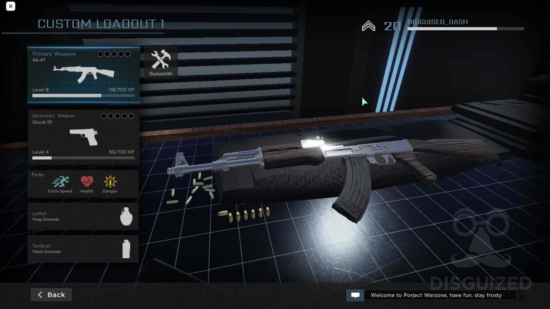 𝕯𝖎𝖘𝖌𝖚𝖎𝖘𝖊𝖉𝕯𝖆𝖘𝖍 - Project Warzone ( Military themed UI #2)