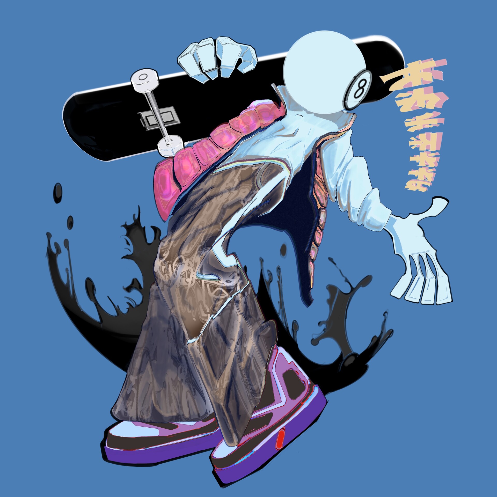 ArtStation - Skater OC