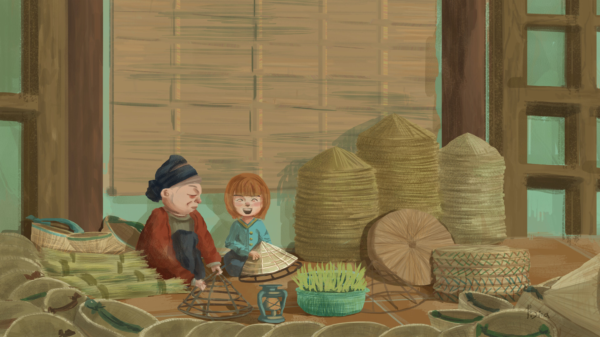 ArtStation - two generations making non la