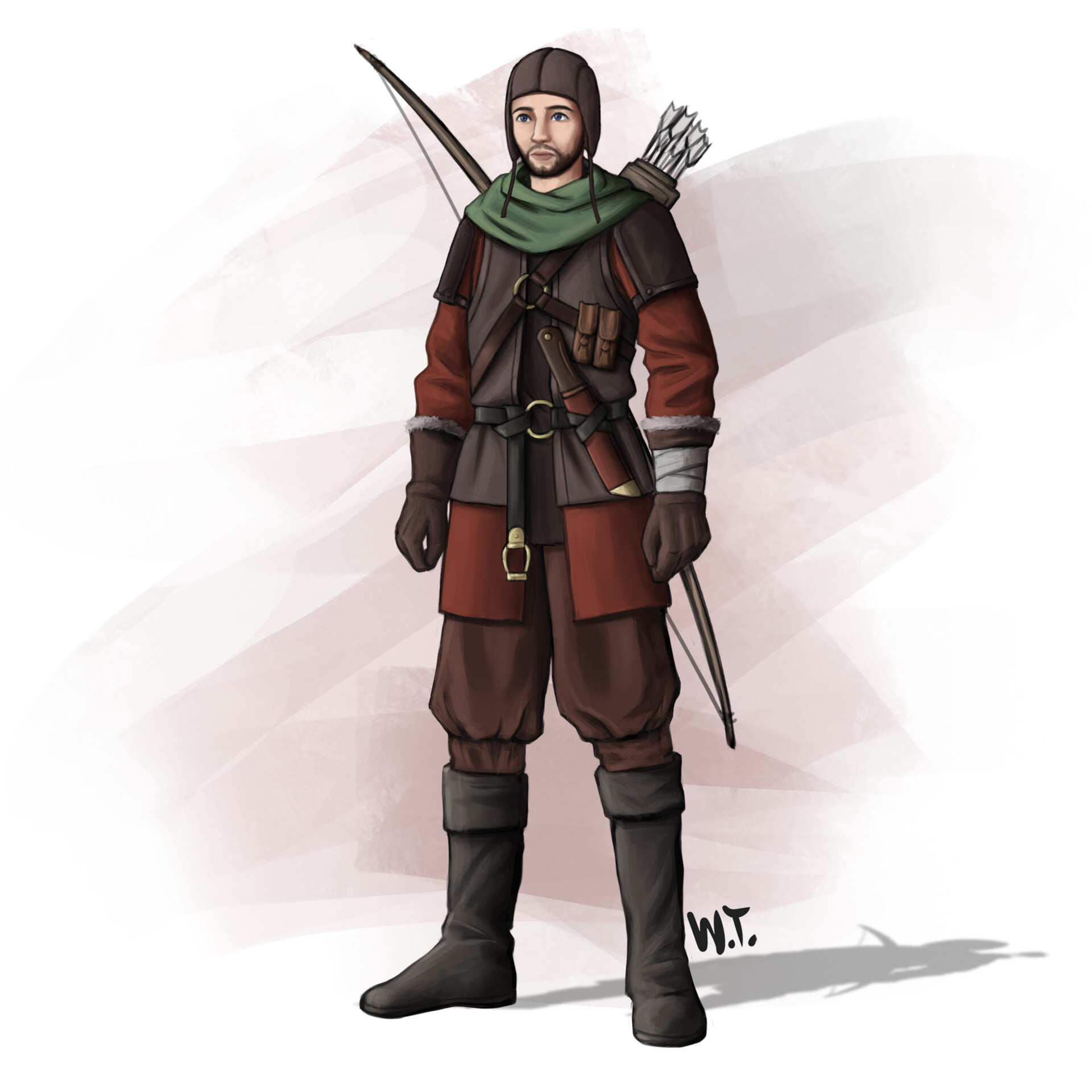 ArtStation - Hunter (Xmas theme)