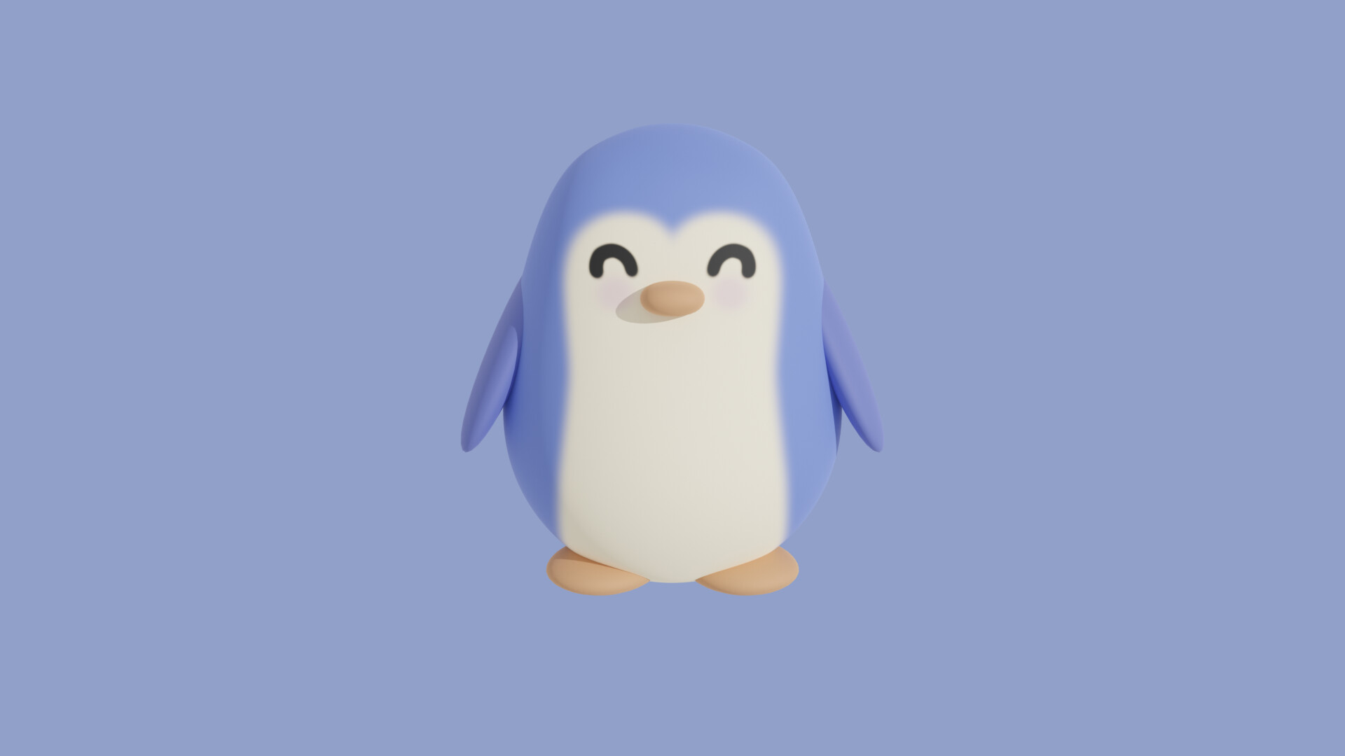 ArtStation - Cute Penguin 3D Model