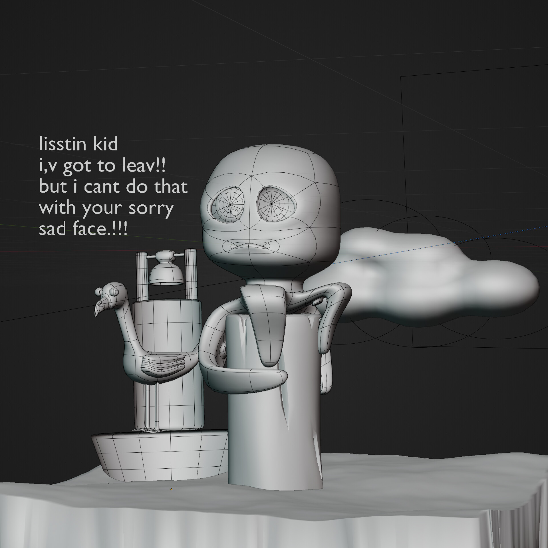 alf anas - inky in the ocean