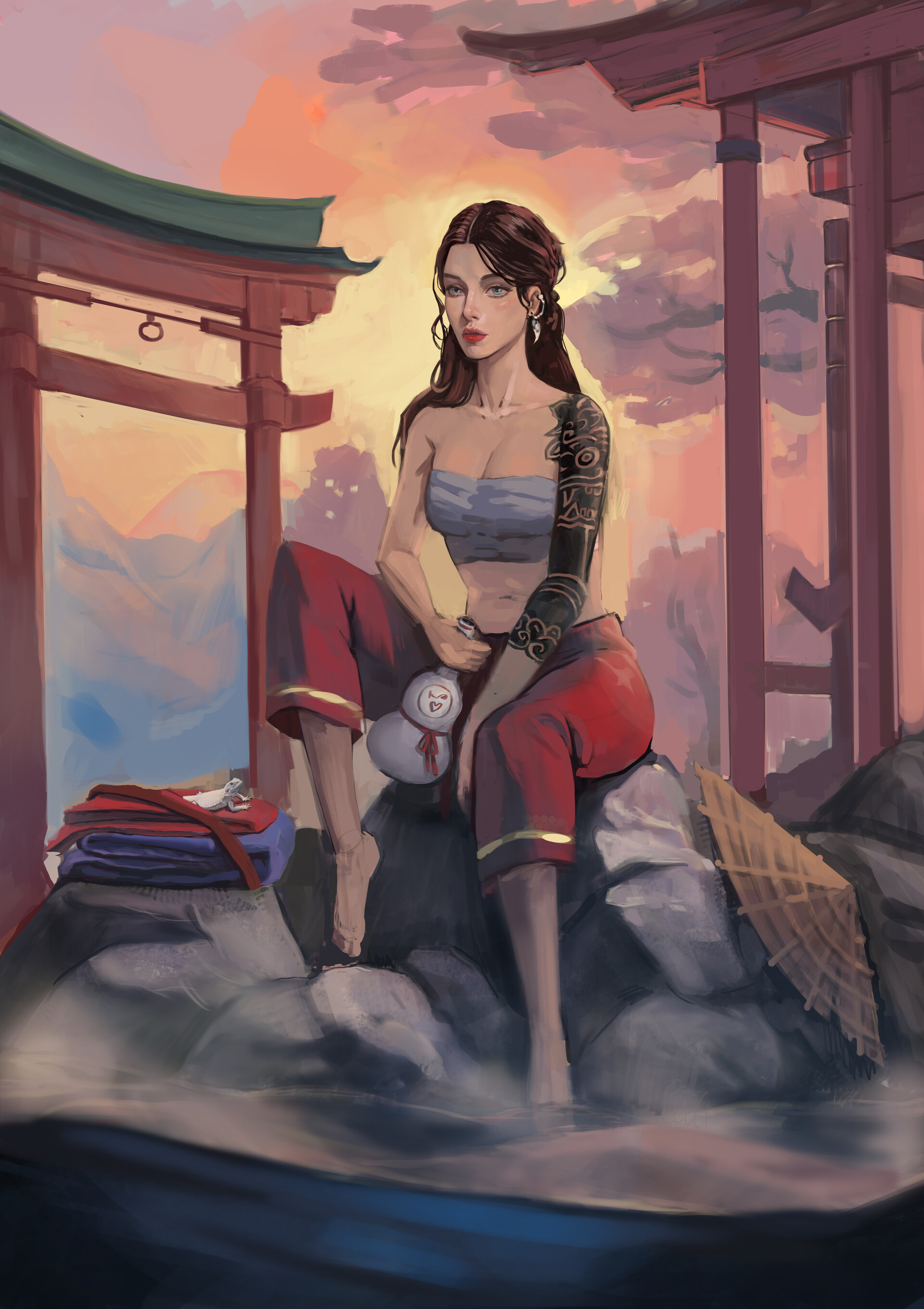 ArtStation - Geisha account on vacation