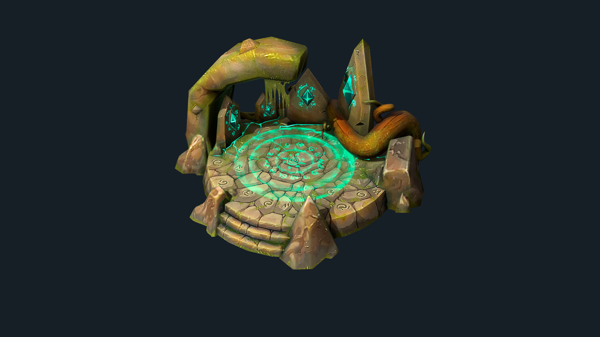 ArtStation - Stone portal