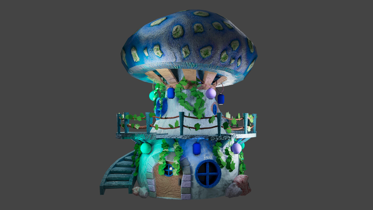 ArtStation - Mushroom House