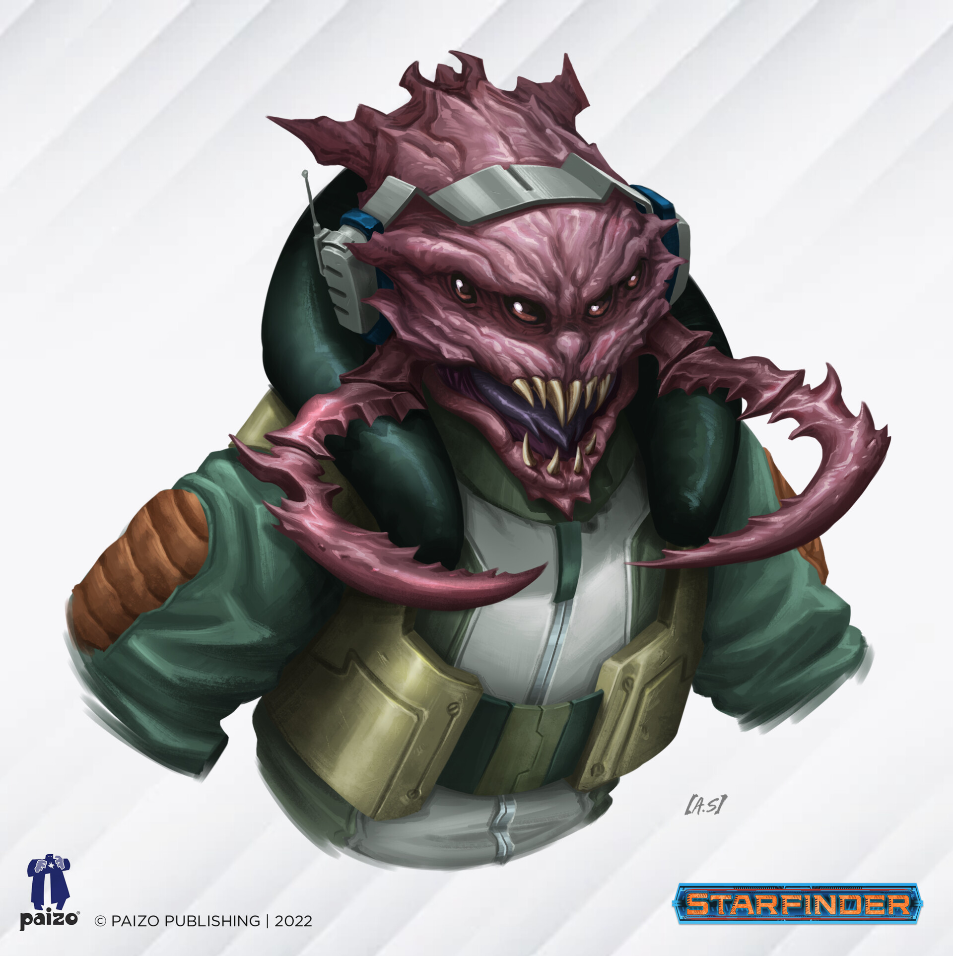 Allan Santos - Starfinder - Portraits Set 1 from "Deck of Endlles NPC"