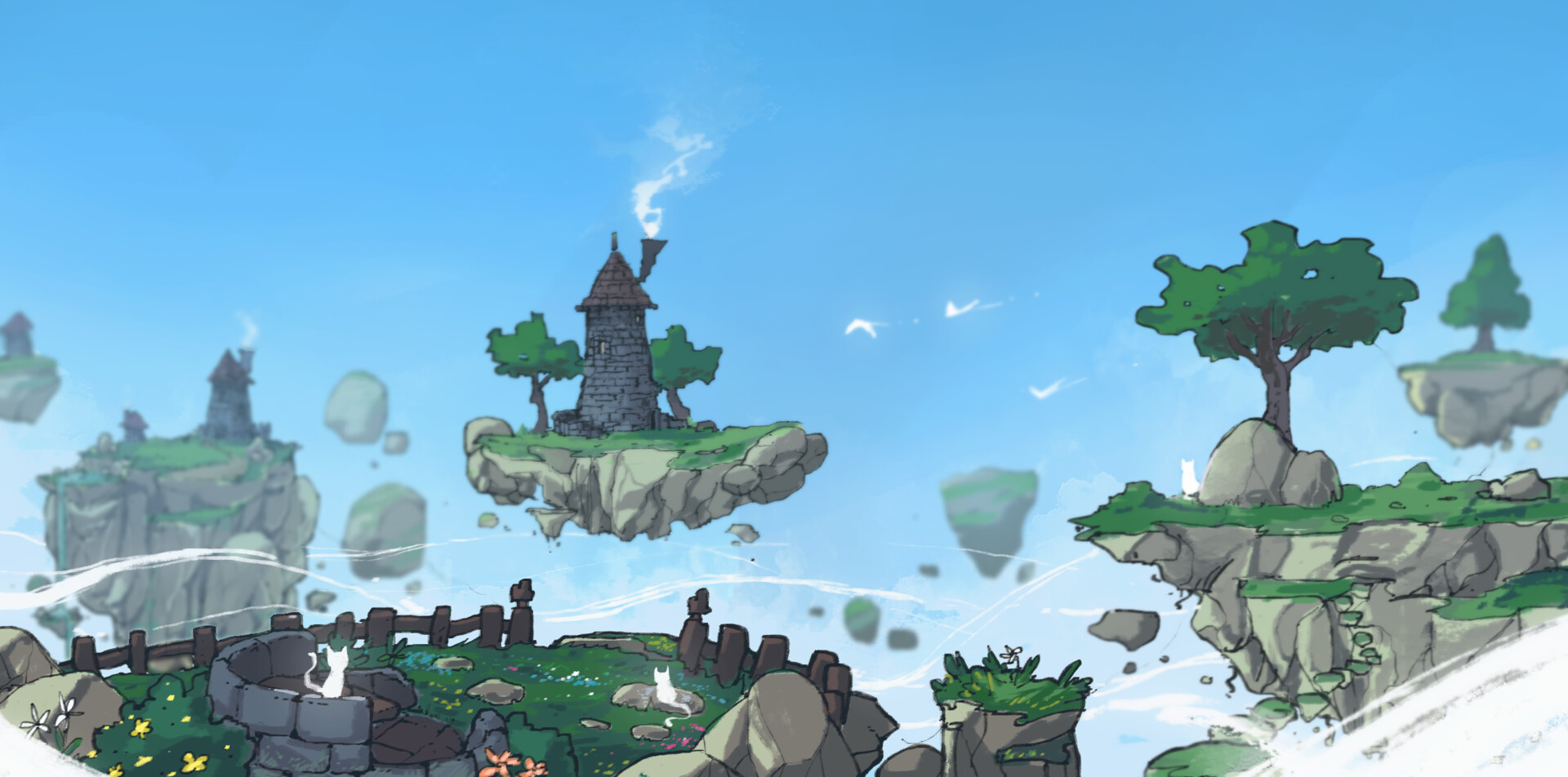 ArtStation - Overrun by Cats