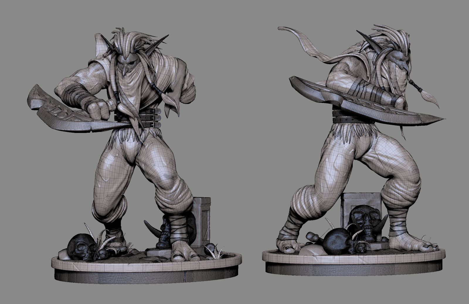 Van Damme Jakob - Zul Jin Sculpture 2.0