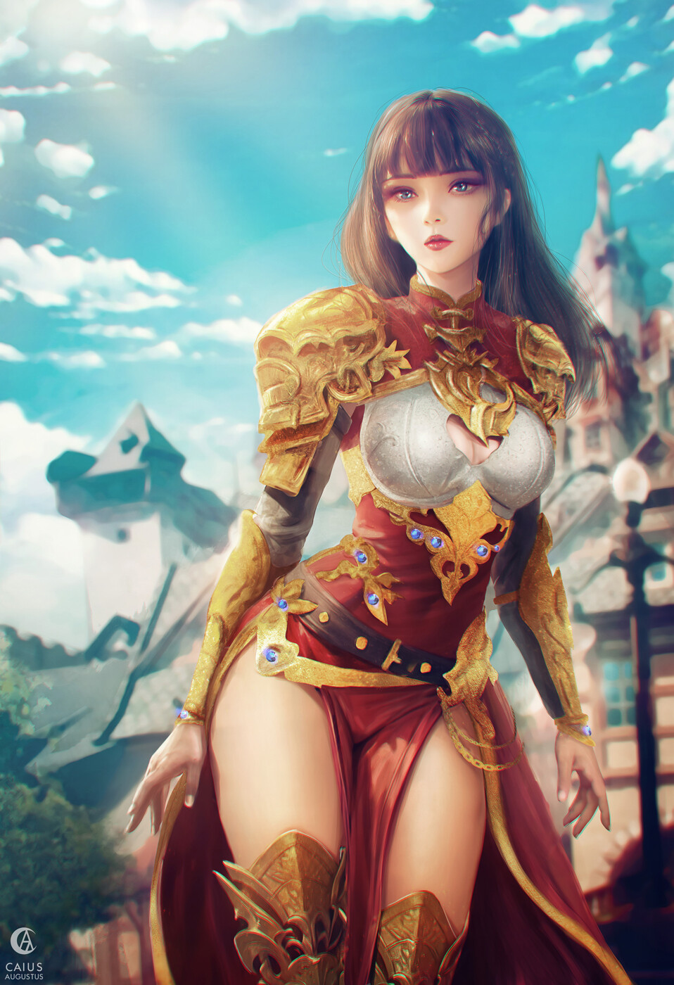ArtStation - character design - fantasy girl