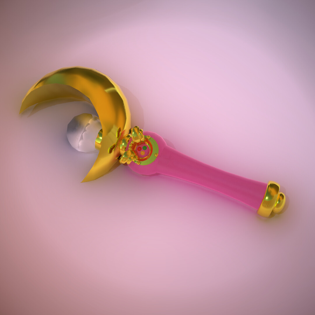 ArtStation - Sailor Moon Stick