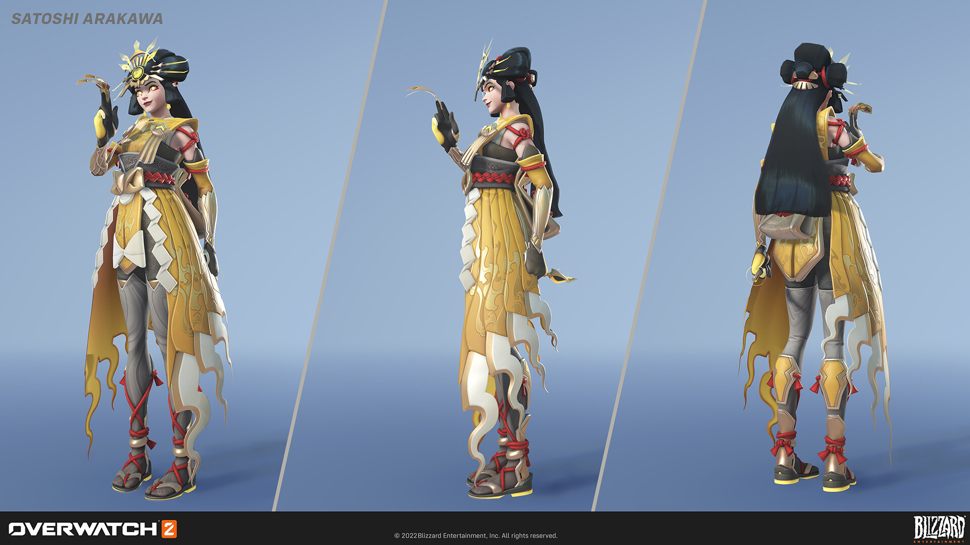 Satoshi Arakawa - Ameterasu Kiriko Mythic Skin Overwatch 2