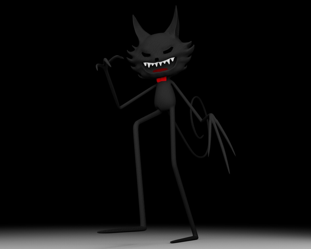 ArtStation - Devilish Cat