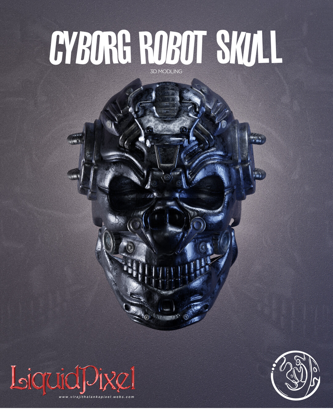 Cyborg Skull