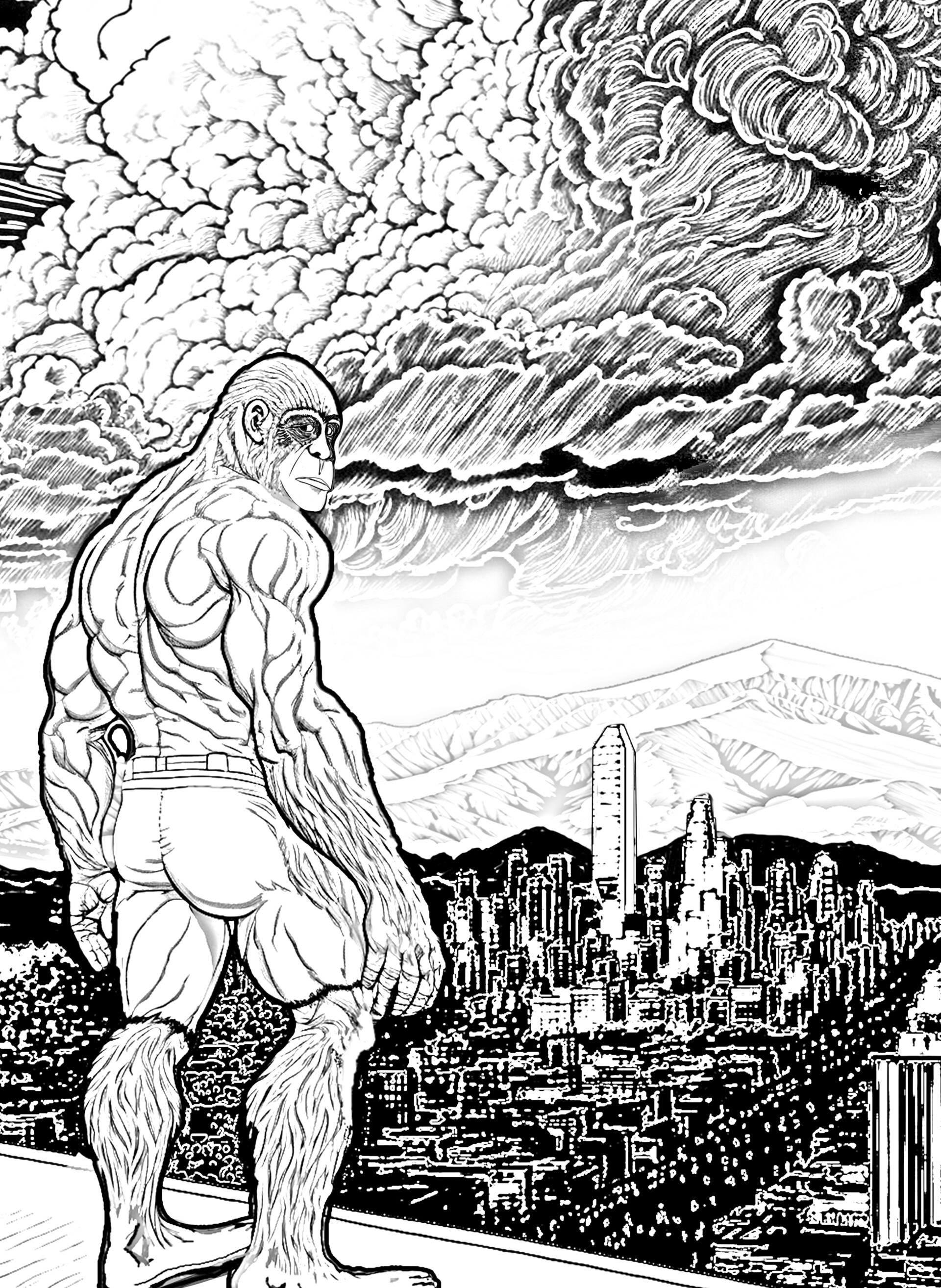 sasquatch coloring book