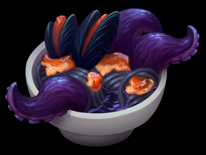 ArtStation - Alien food