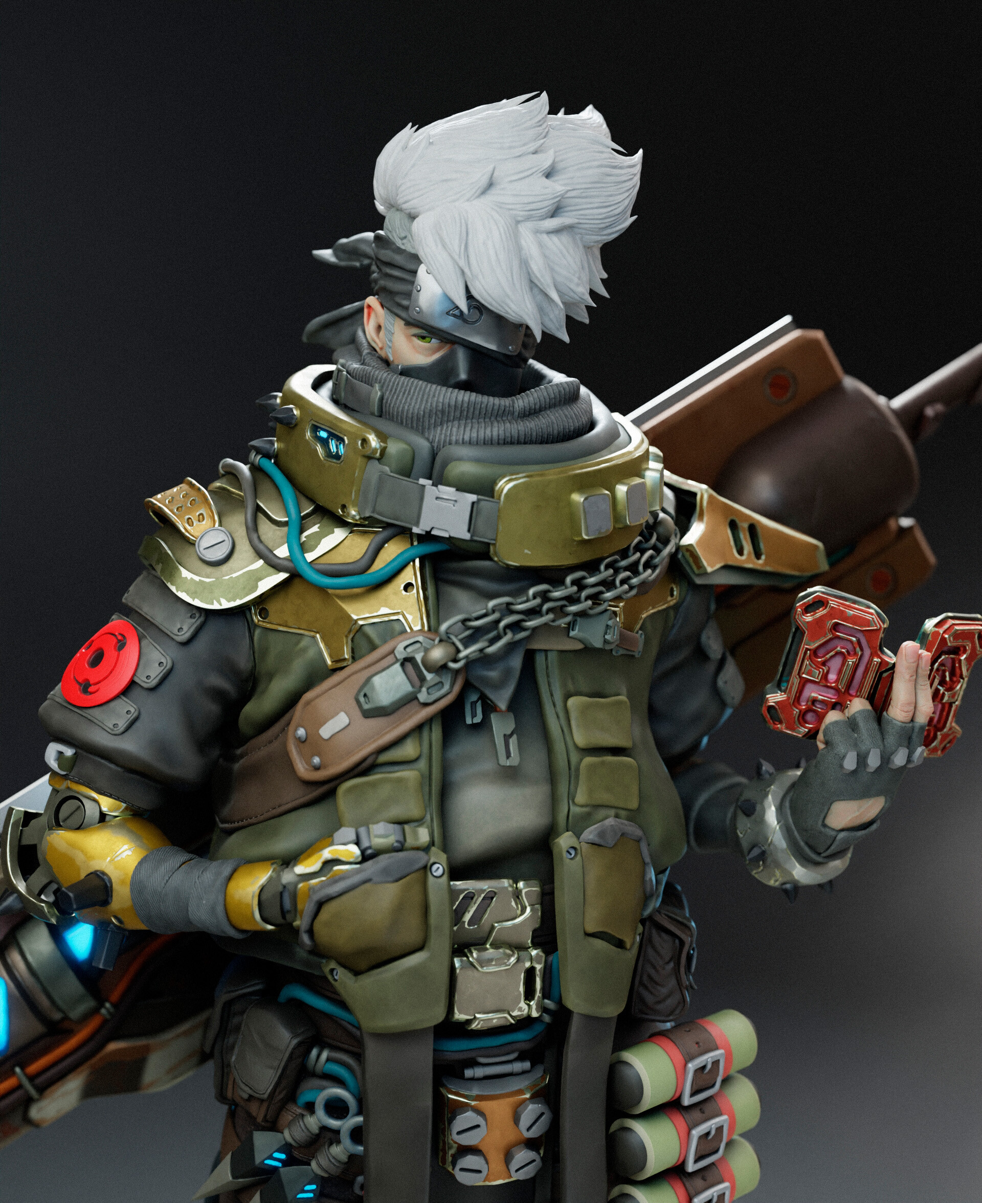 ArtStation - CyberKakashi