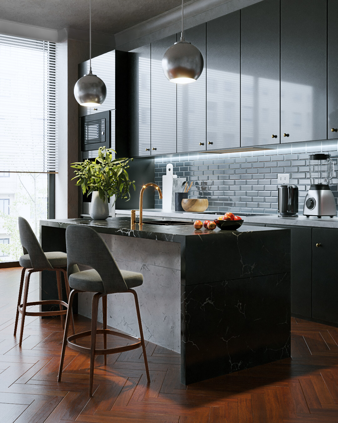 ArtStation - CGI - Kitchen design