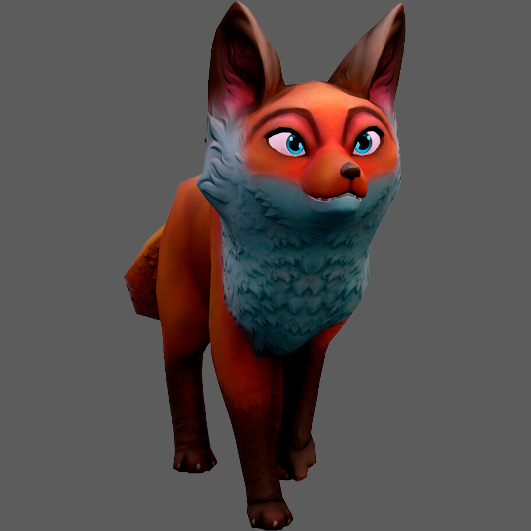 ArtStation - Stylized FOX