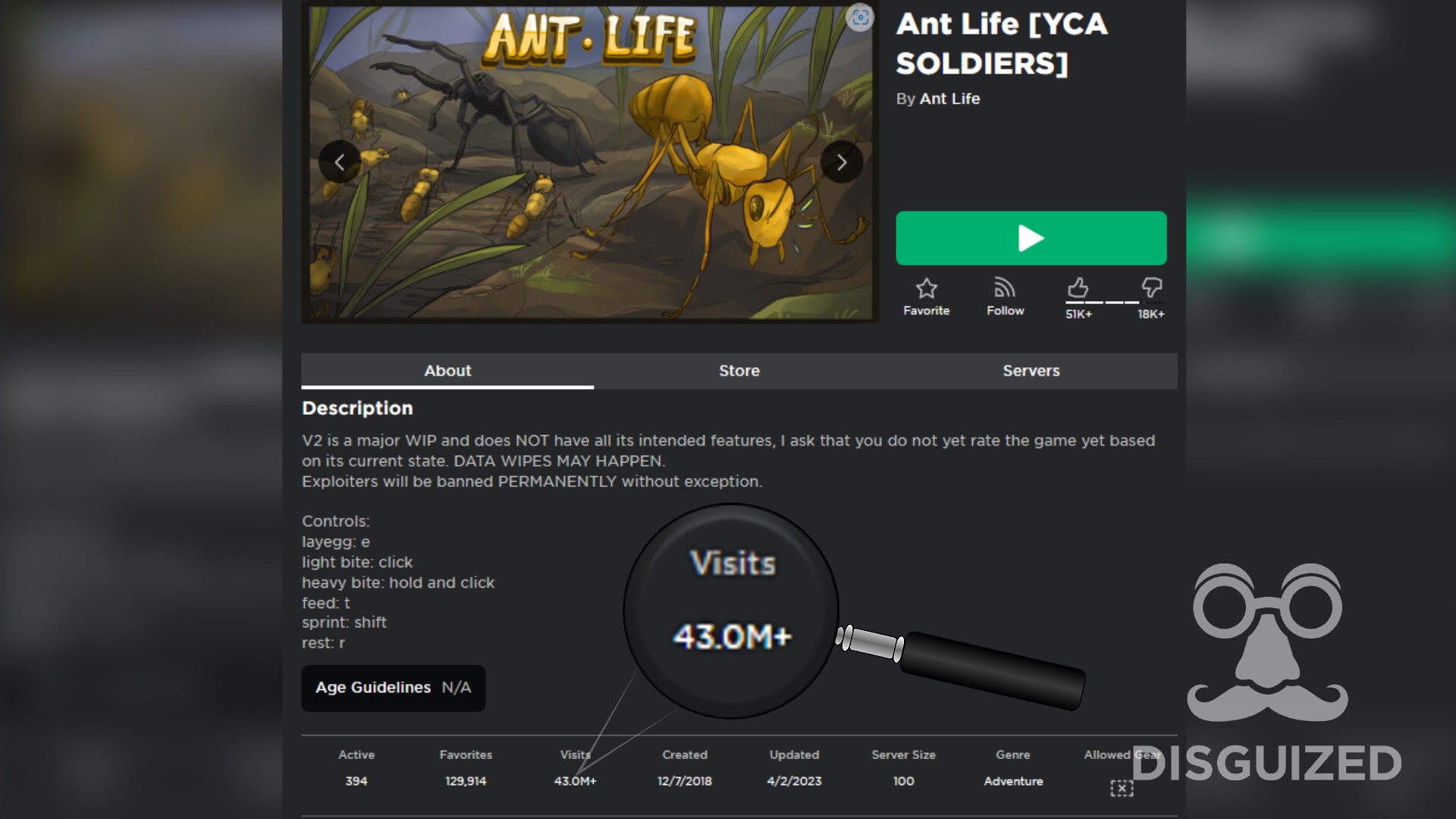 𝕯𝖎𝖘𝖌𝖚𝖎𝖘𝖊𝖉𝕯𝖆𝖘𝖍 - Ant Life UI