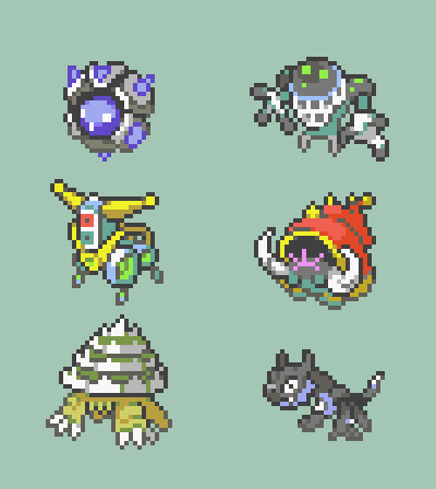 Sprite Lendarios Fakemon