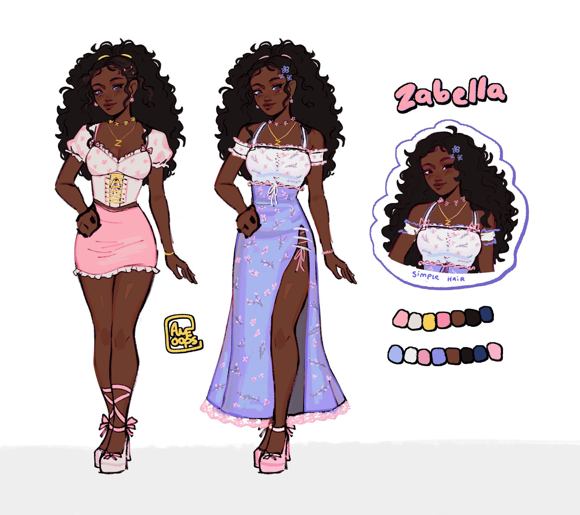 ArtStation - ZABELLA - Character Design