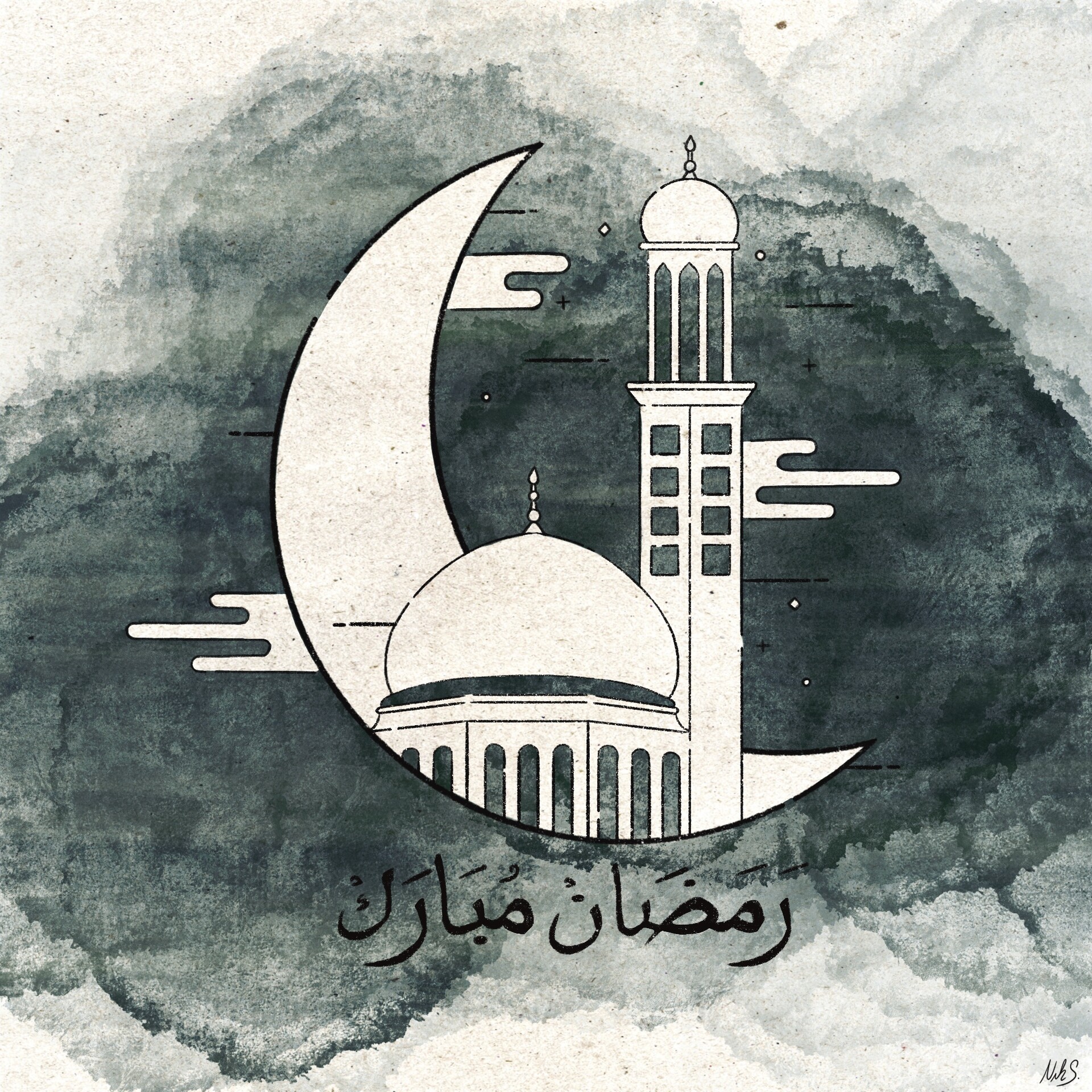 ArtStation - Welcome Ramadan