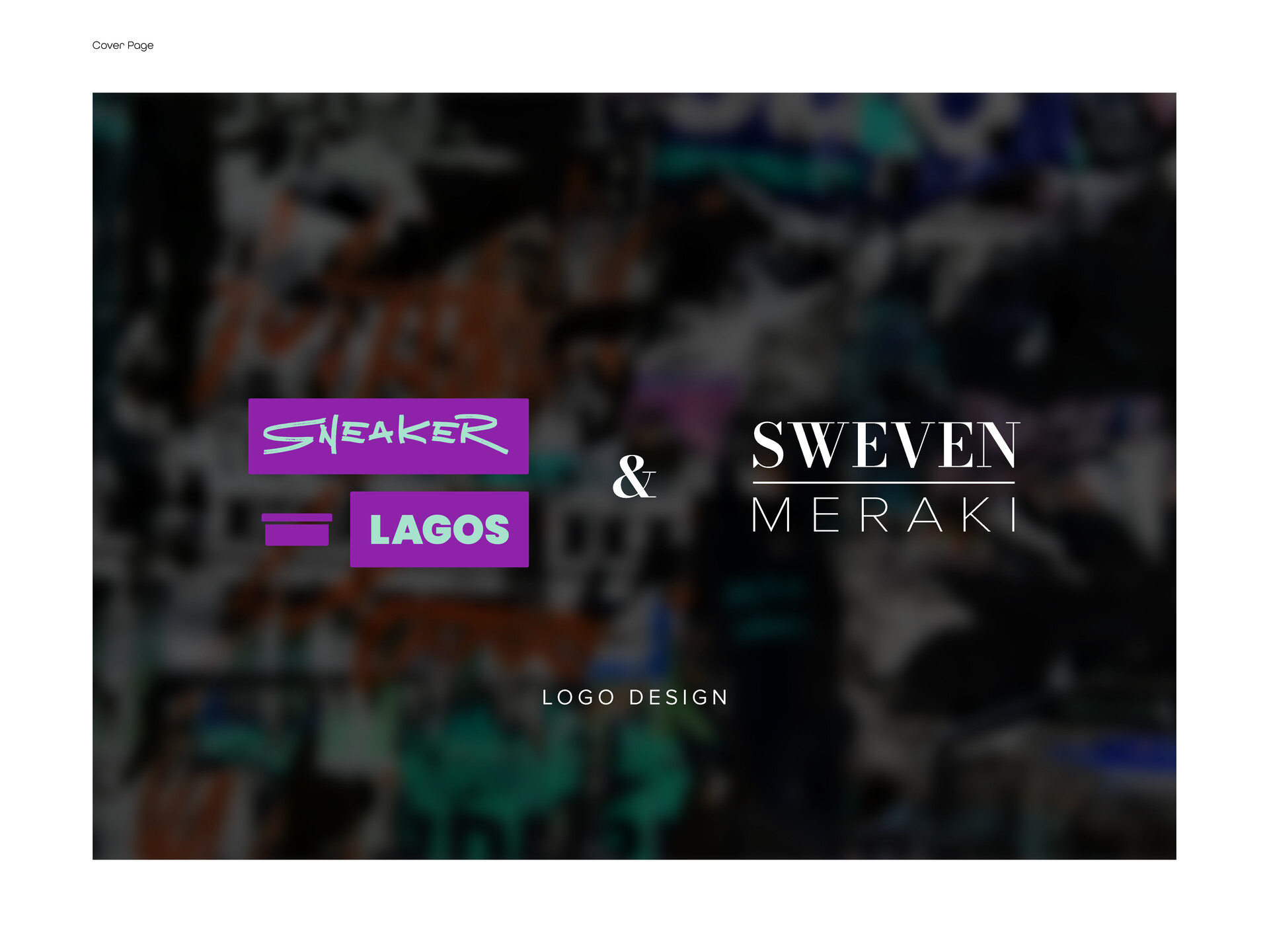 ArtStation - Sneaker Box Lagos Logo Design Project Study