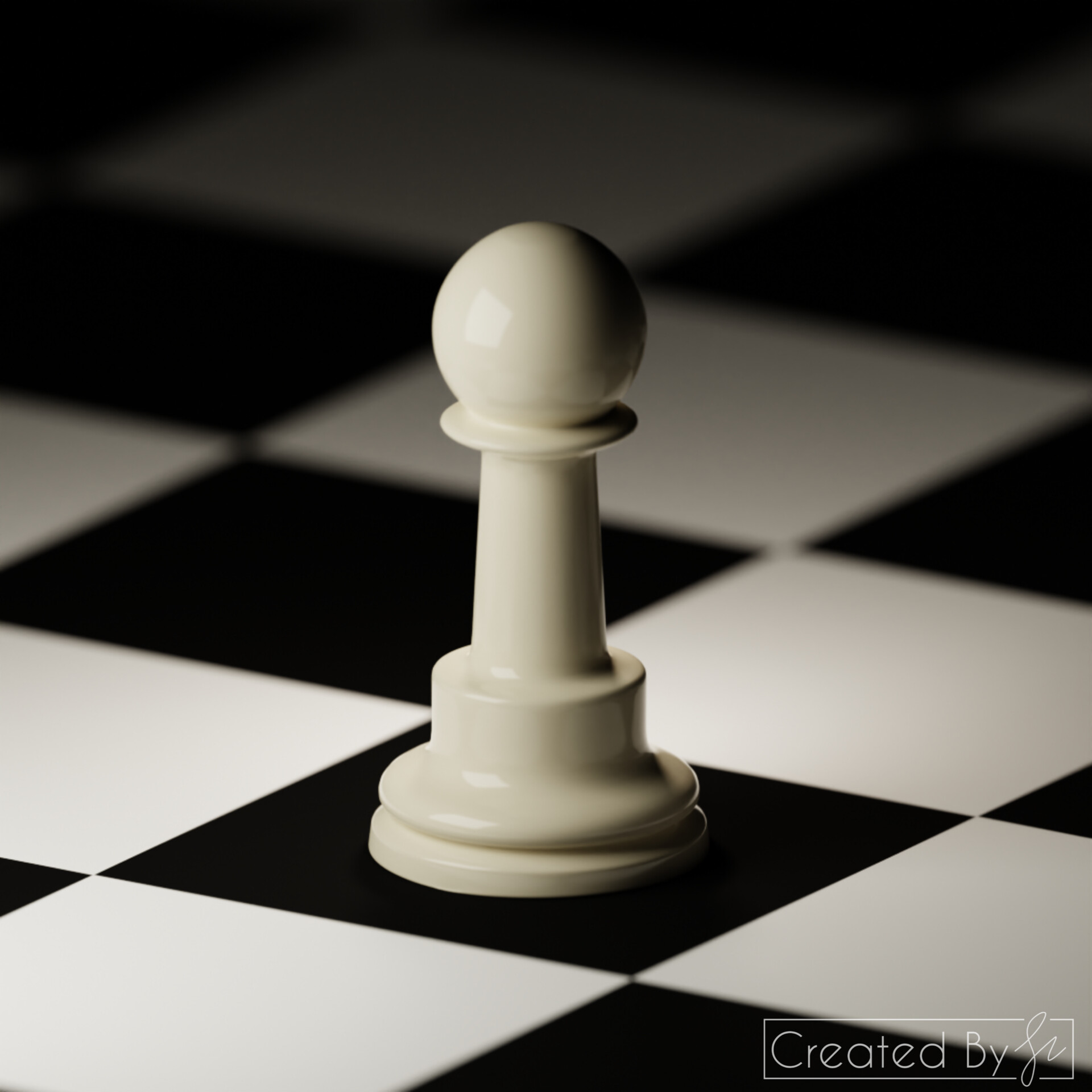 ArtStation - A Chess Pawn ♟️