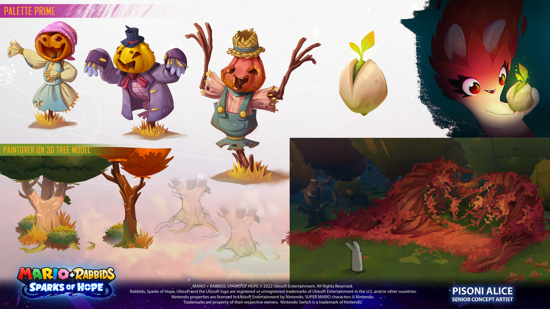 Alice Pisoni - Mario+Rabbids Sparks of Hope - PALETTE PRIME