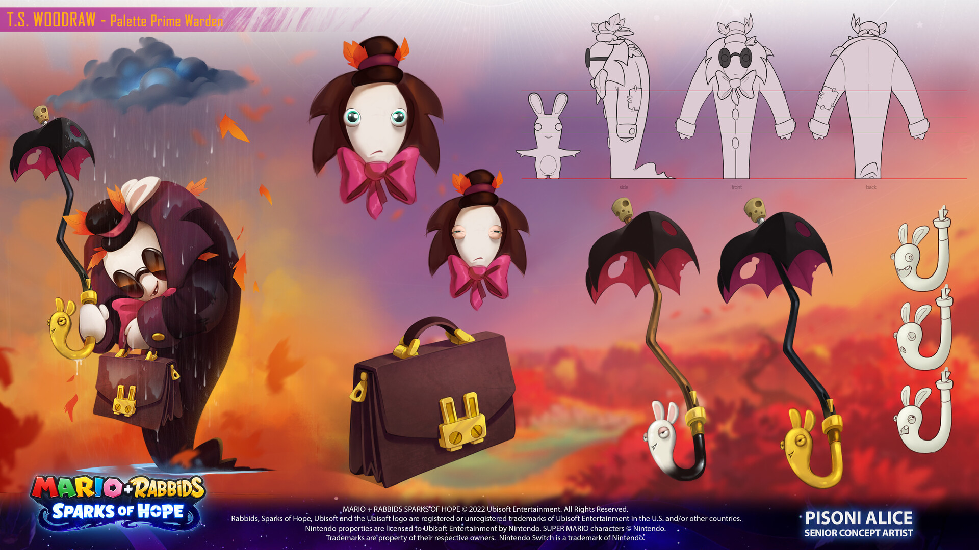 Alice Pisoni - Mario+Rabbids Sparks of Hope - PALETTE PRIME