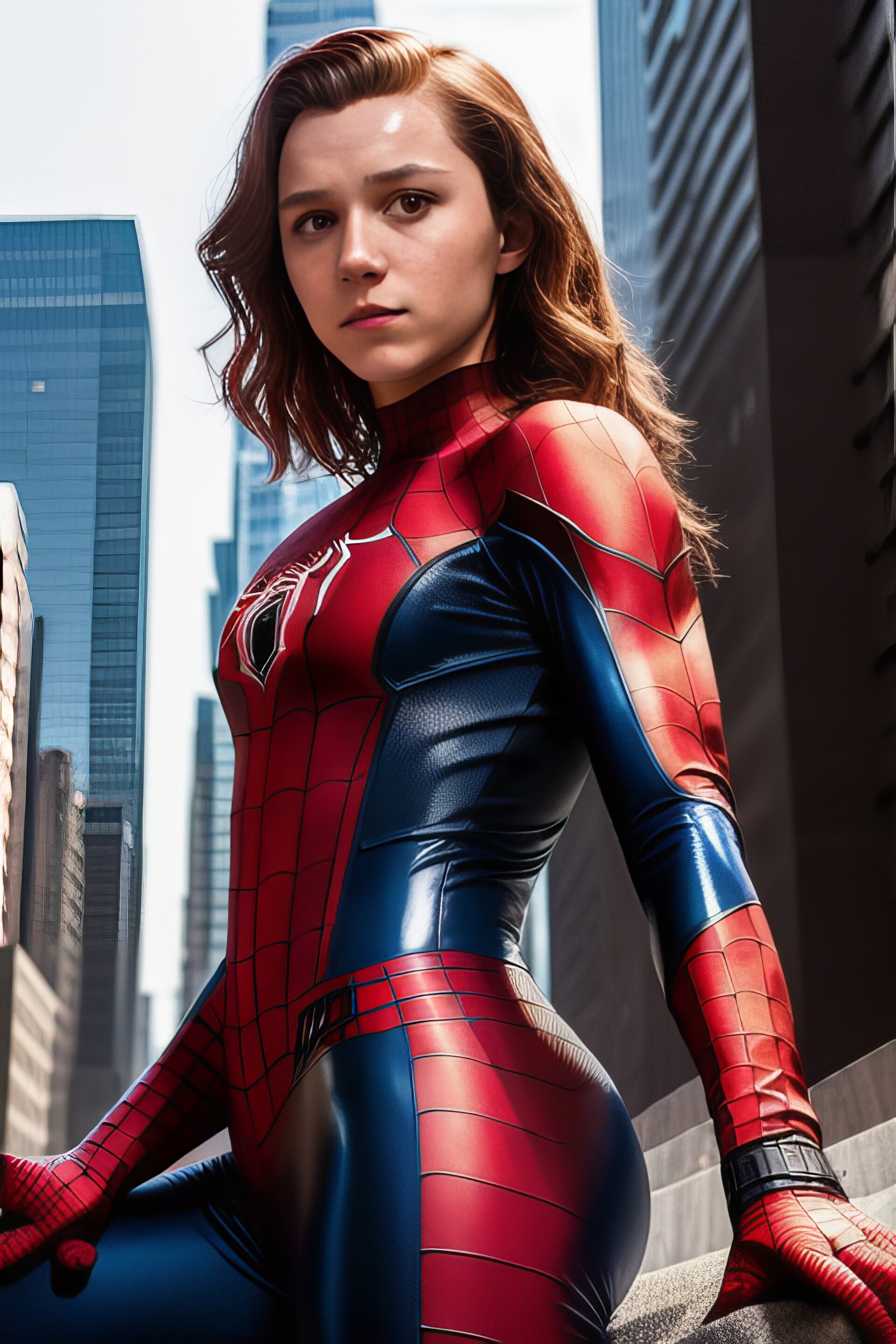ArtStation - Spider-girl (Tom Holland)