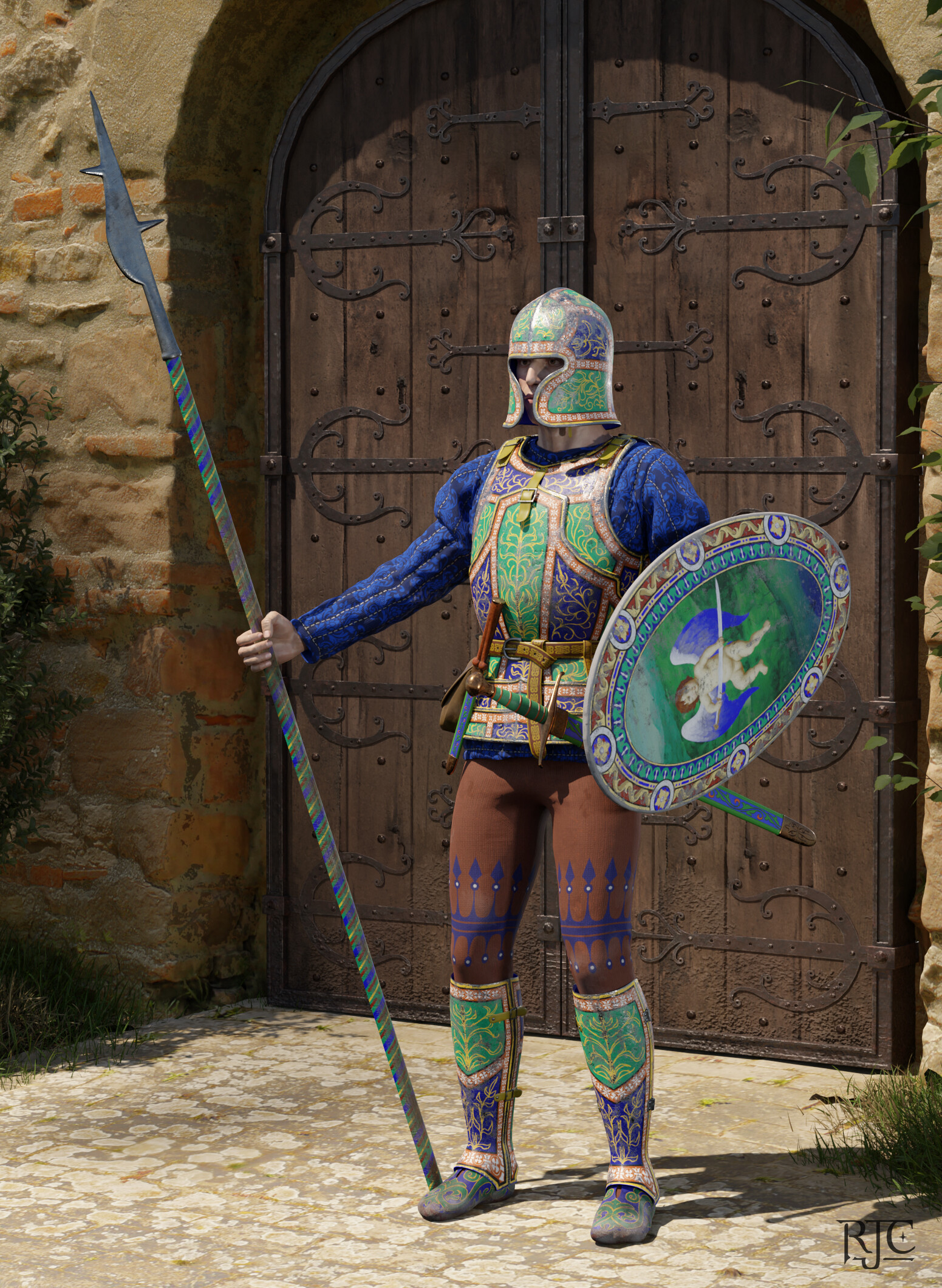 ArtStation - Infantry officer, Men of Grace contract company