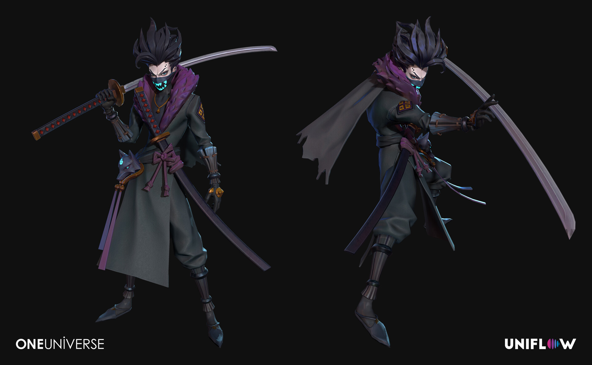 ONEUNIVERSE | Art Studio - Kage Character