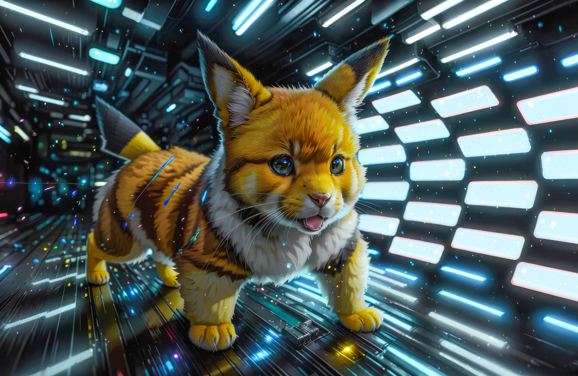 ArtStation - How Pikachu Found the Internet's Secret Portal - A Journey ...