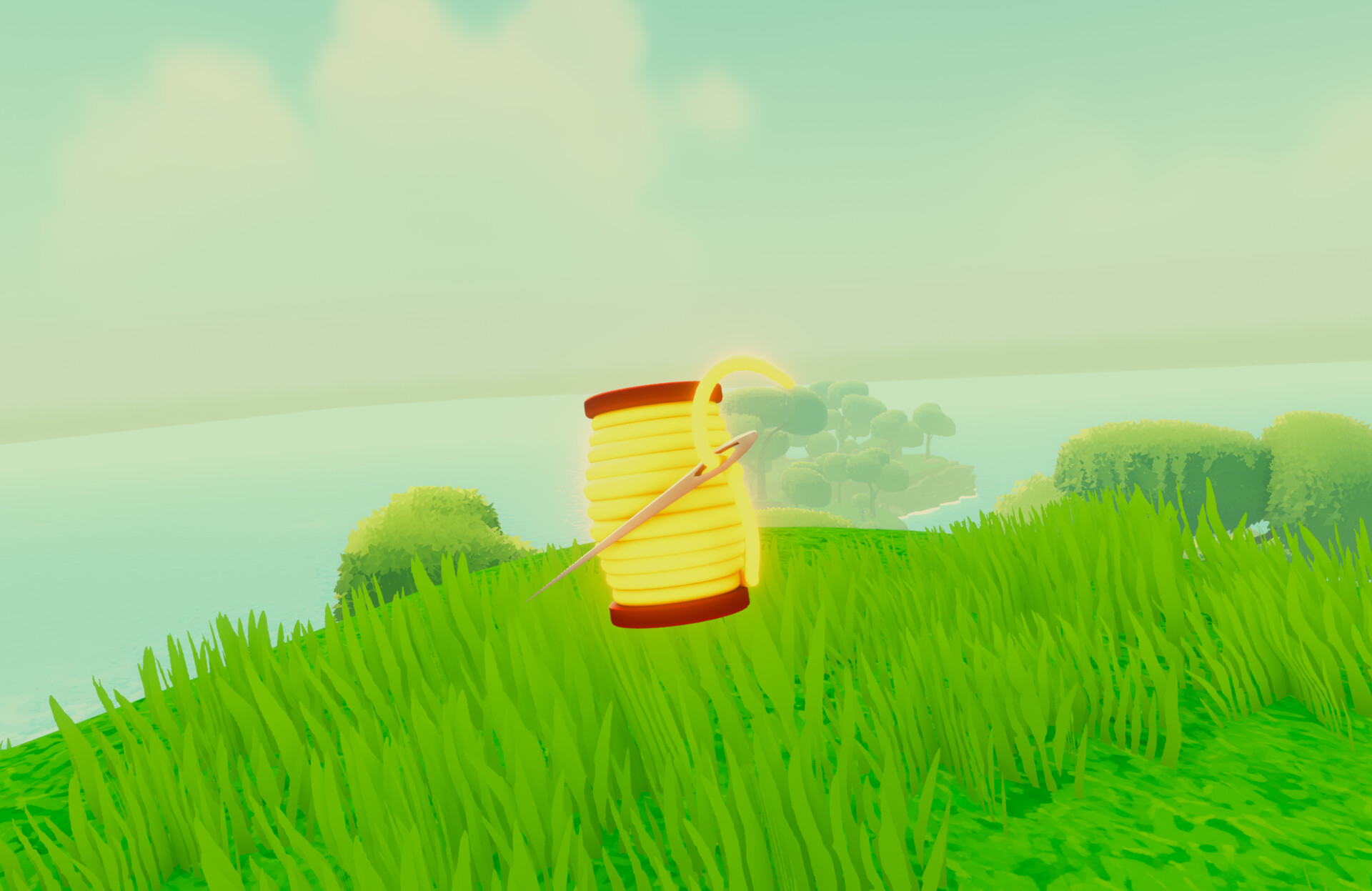 ArtStation - 3D Stylized Thread and Needle