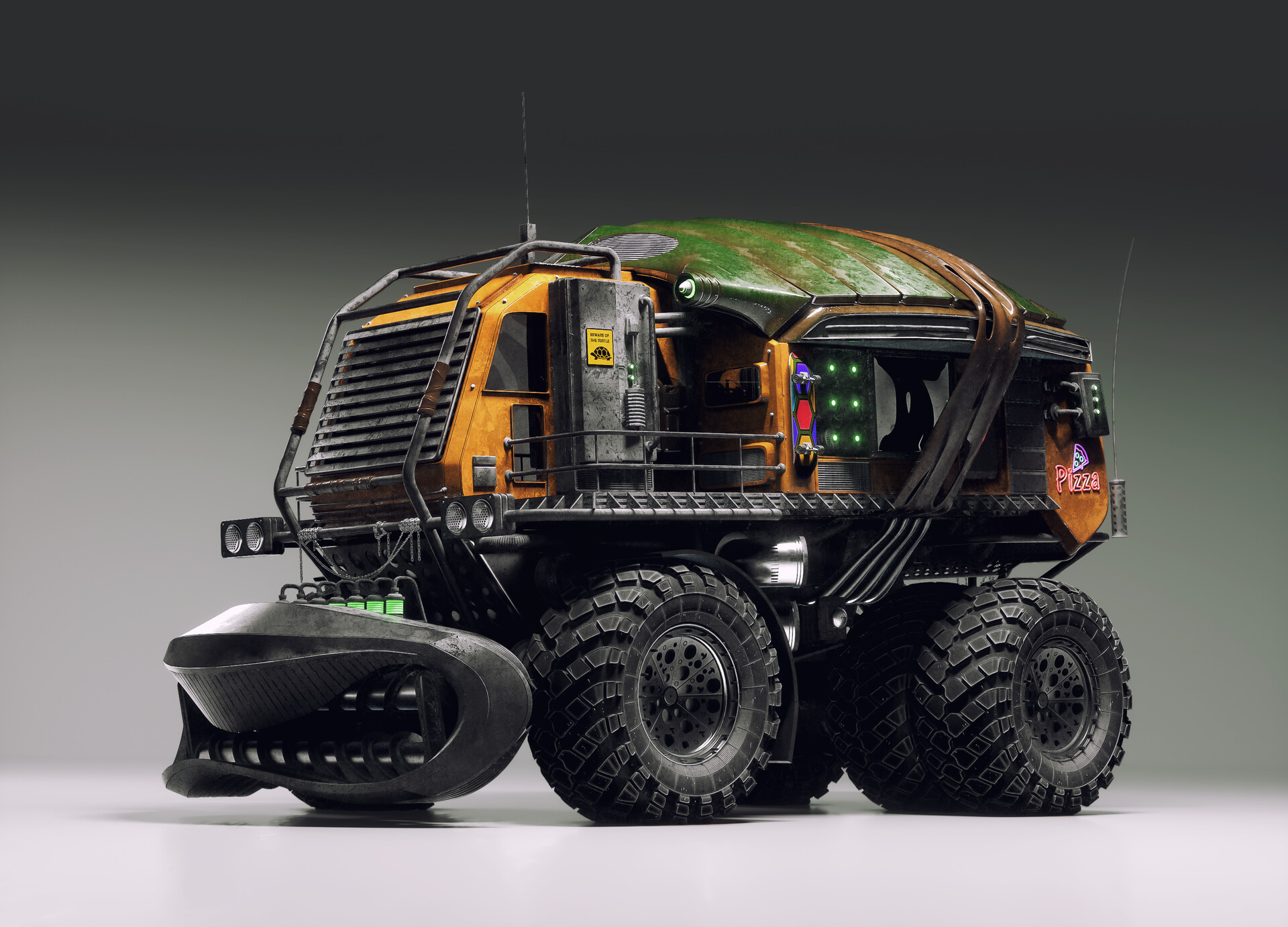 ArtStation - Teenage Mutant Ninja Turtles - Concept Vehicle Design (Fan ...