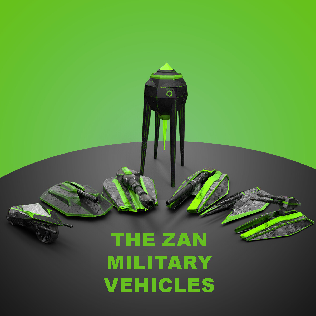 ArtStation - Military Vehicles Concepts for RTS / 2022
