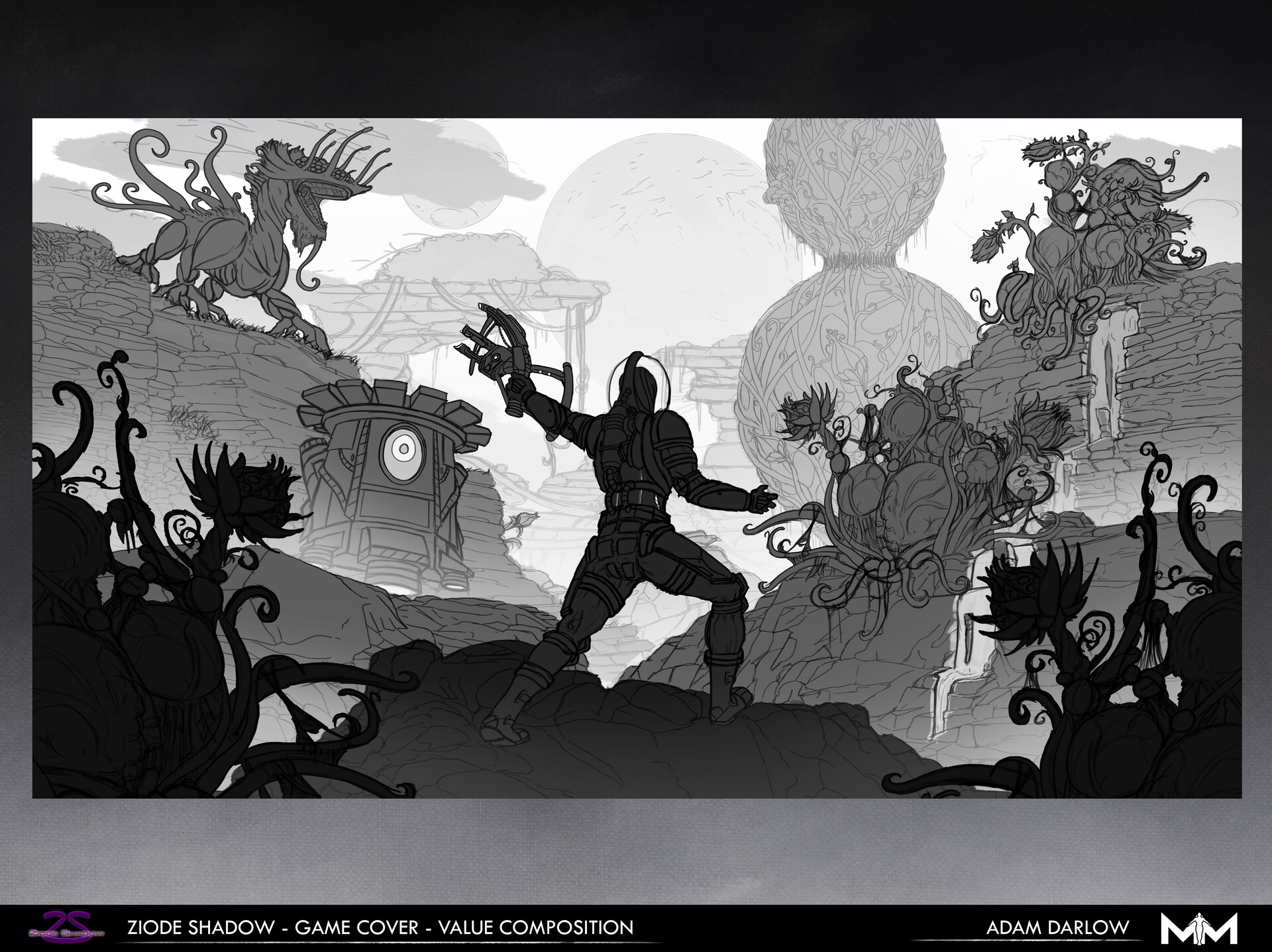 Adam Darlow - Ziode Shadow - Game Cover - Value Composition