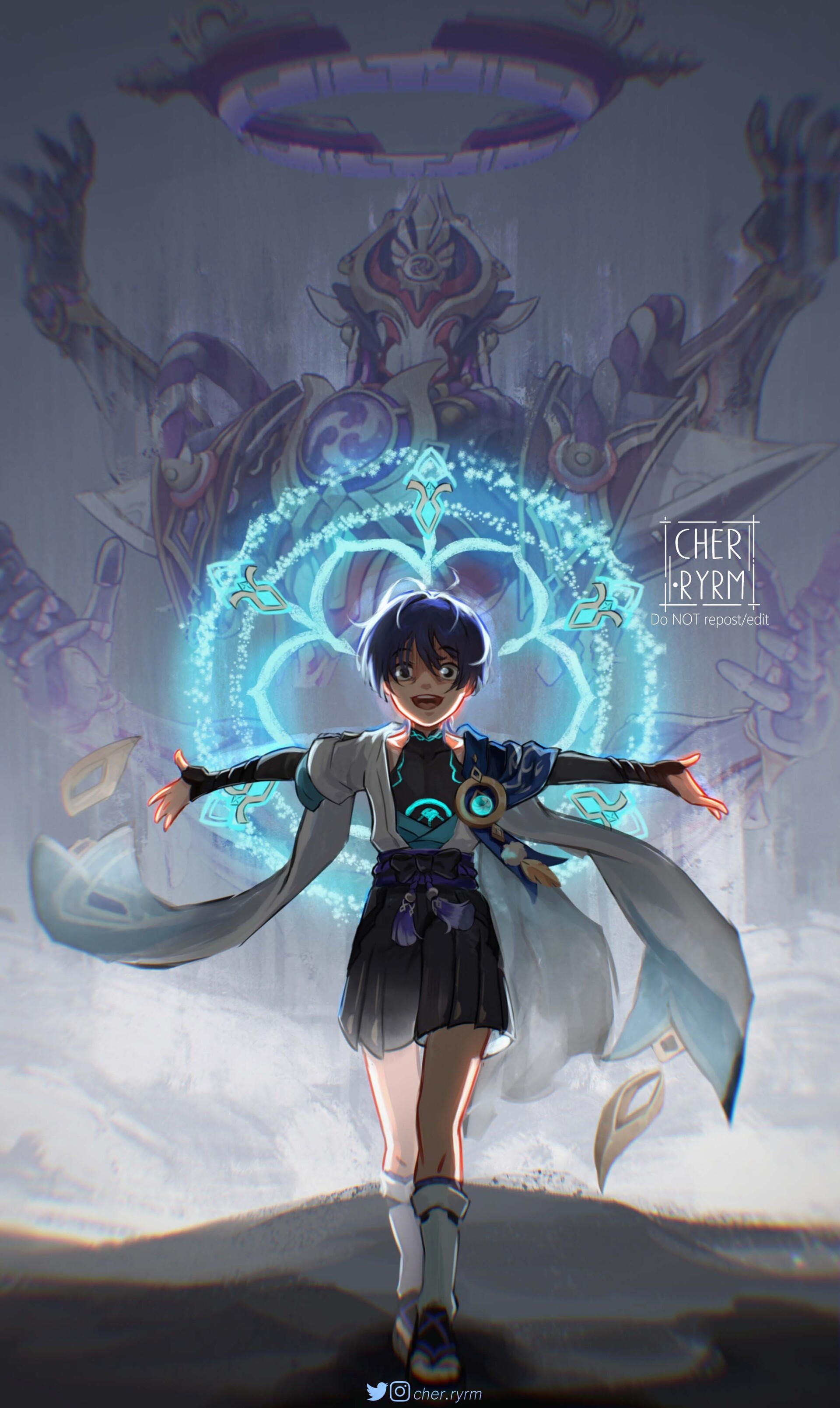 ArtStation - The Birth of a False God