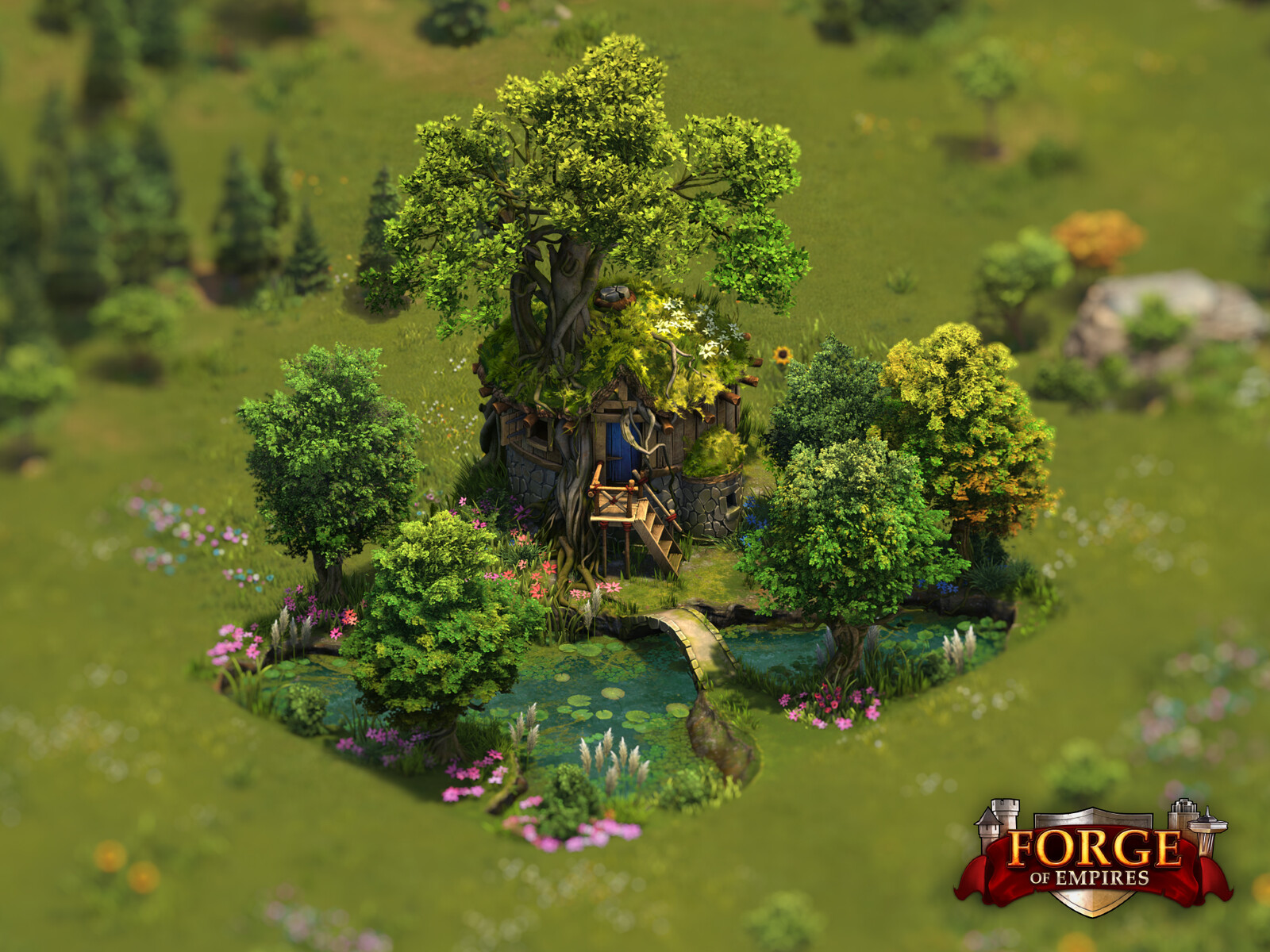 Vincent Ganachaud - Forge of Empires : Druid Hut