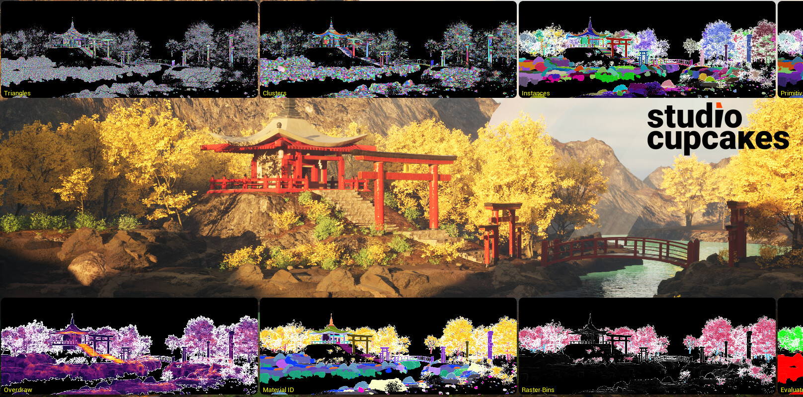 Mohammed Abdul Samad - Sakura_ Japanese Shrine Scene