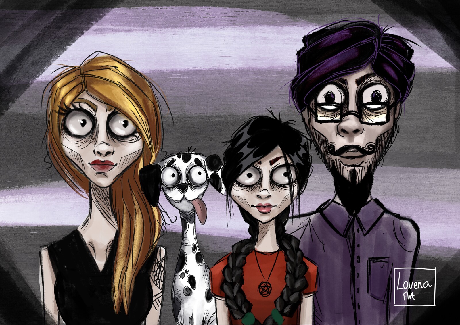 Angelika Wawrzynek - Burton’s inspired characters